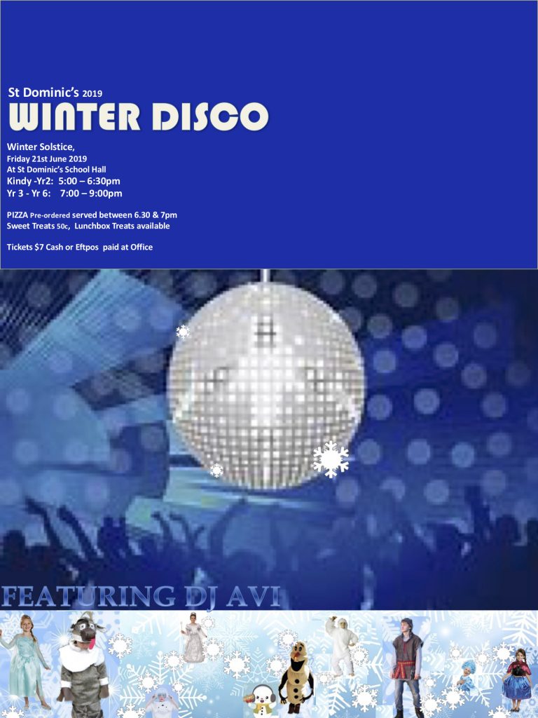 St Dominic’s P&F Disco – St Dominics