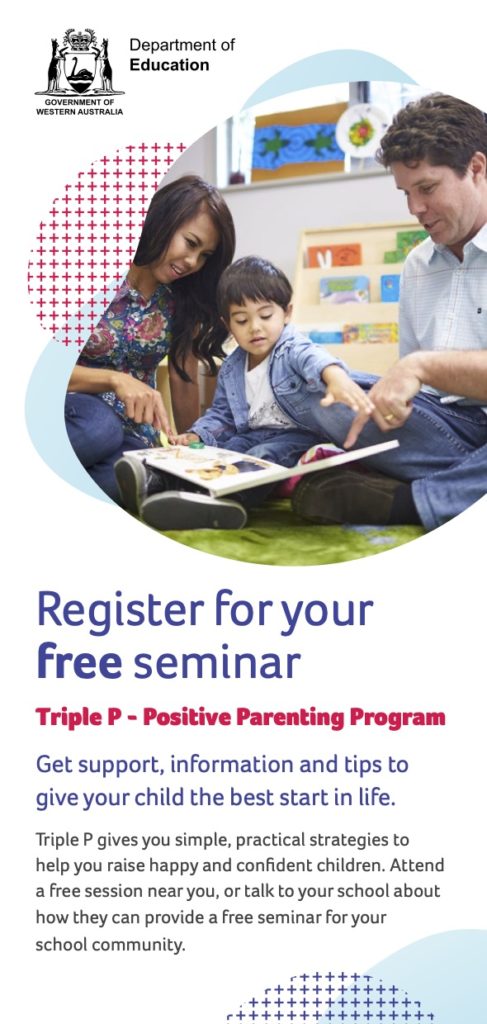 Triple P – Positive Parenting Program – St Dominics