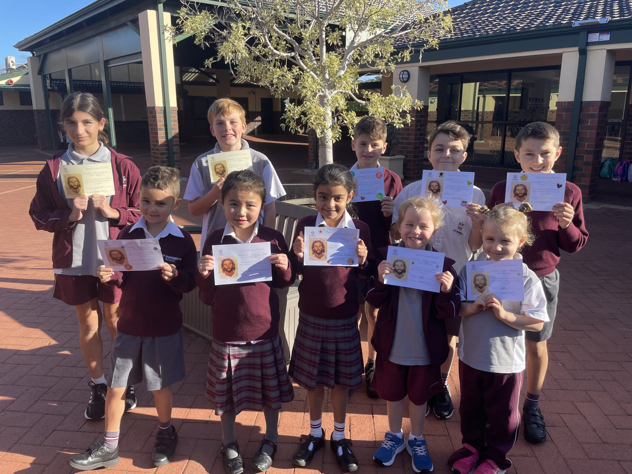 Making Jesus Real (MJR) at St Dominic’s – Spirit of Jesus Award Winners ...